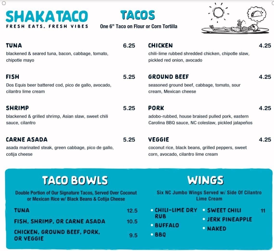 Shaka Taco - Ironclad Golf & Beer Garden